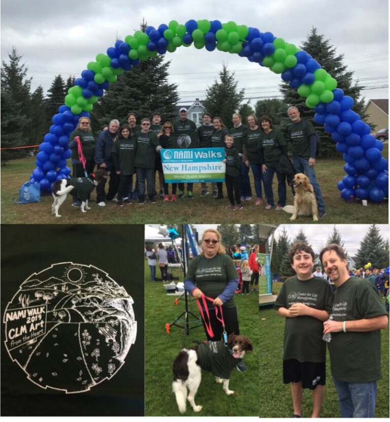 Team CLM Support NAMI NH Walk 2019 - Center for Life Management