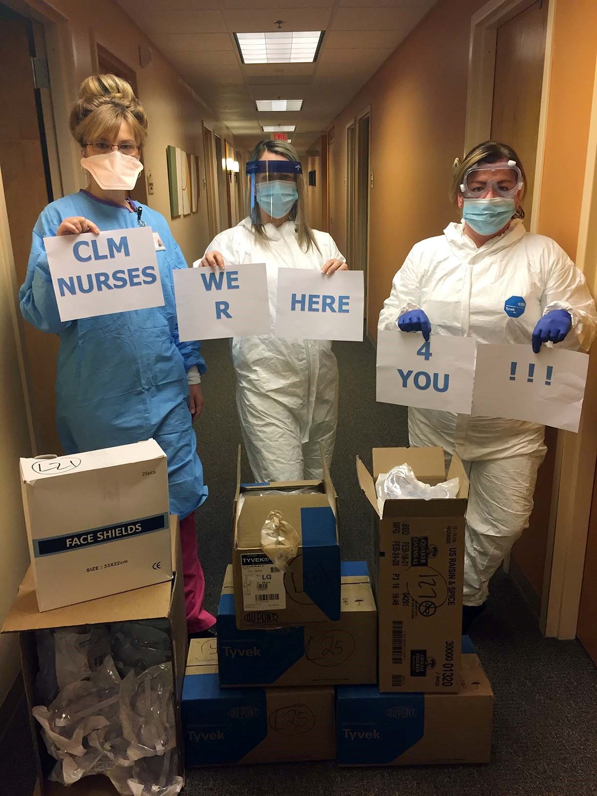 Special Thanks to Our Nurses and for PPE Donations - Center for Life ...